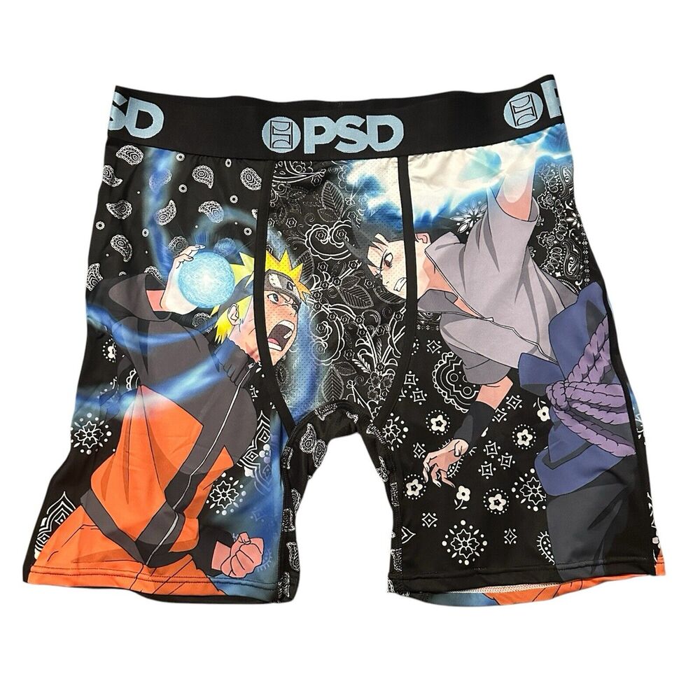 Psd Naruto Men's Boxer Brief Underwear Size 2xl Impac… - Gem